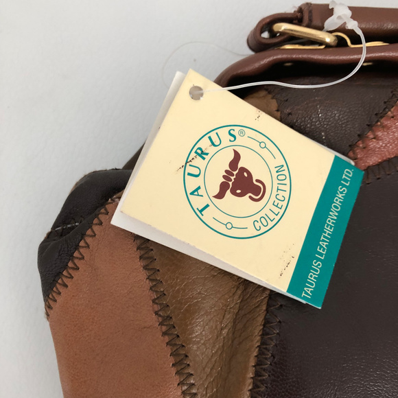 Taurus Collection | Bags | Nwt Taurus Collection Brown Vintage Leather ...
